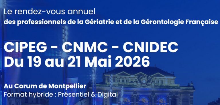 24e congrès interdisciplinaire des professionnels en gériatrie (CIPEG ...